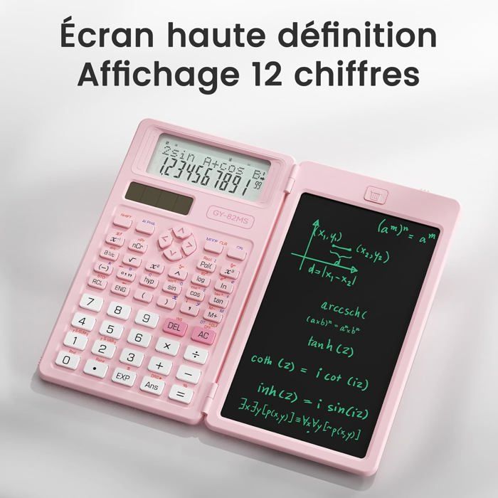 Calculatrice Scientifique pour étudiants, 82 MS Calculatrice ...