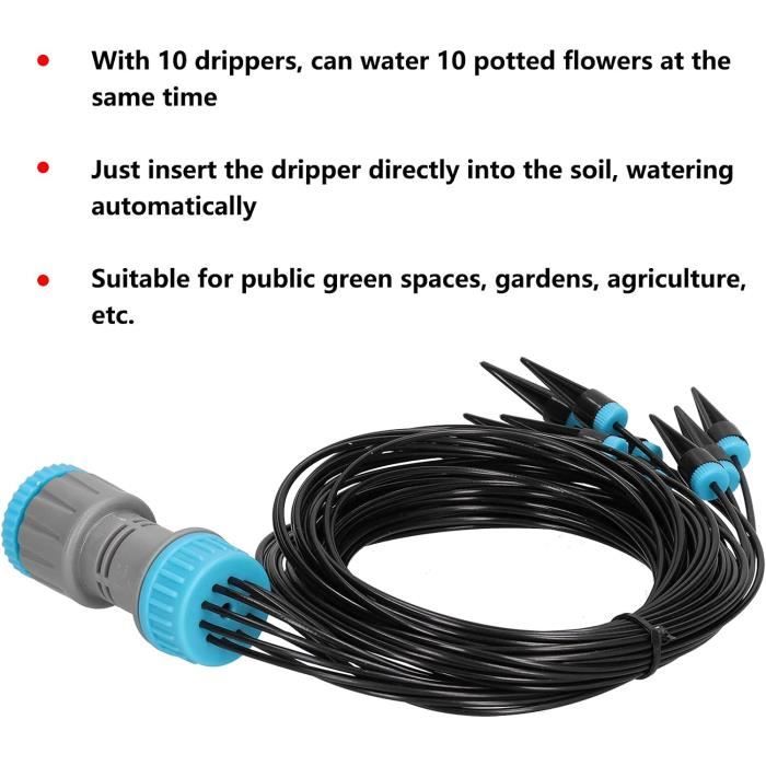 Système De Goutteur D'Eau D'Irrigation Goutte À Goutte, Système D ...