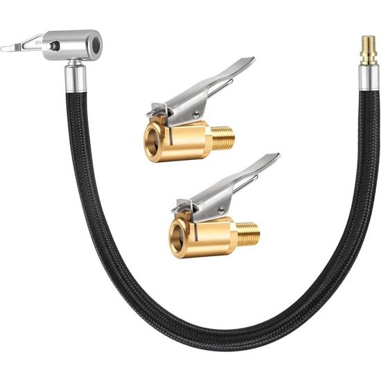 Valve Extension Set 35 Cm Tyre Inflator Hose With 2 Pieces 8 Mm Car ...