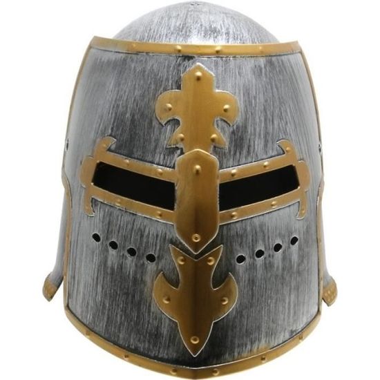 Heaume de Chevalier Enfant -Casque médiéval à visière - Cdiscount Jeux ...
