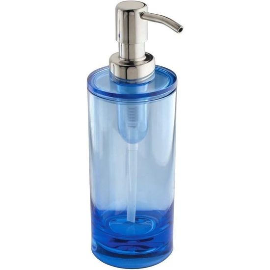 Idesign Eva Distributeur De Savon, Pousse-Mousse Élégant En Plastique ...