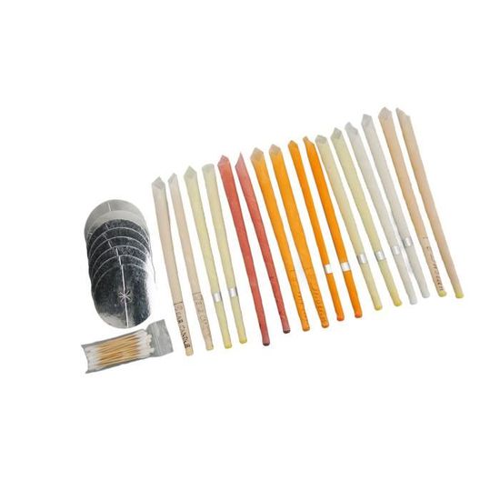 EBTOOLS Bougie de nettoyage de cérumen 16 pièces bougie d'oreille ...