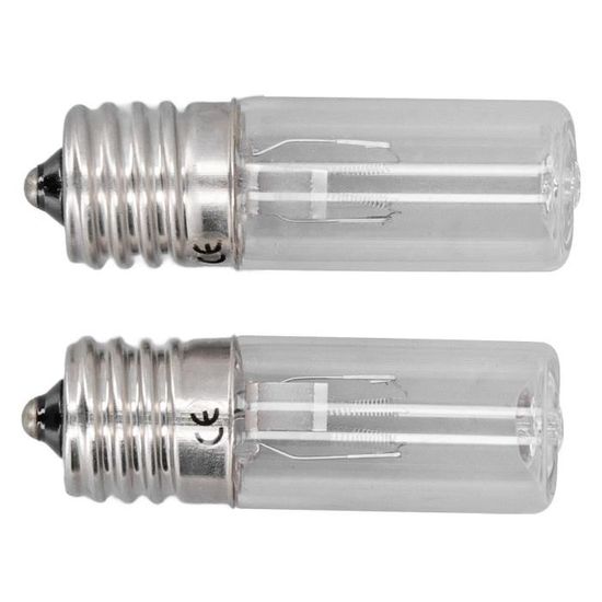 EBTOOLS ampoule UVC 2 pièces réfrigérateur armoire lumière déodorant ...