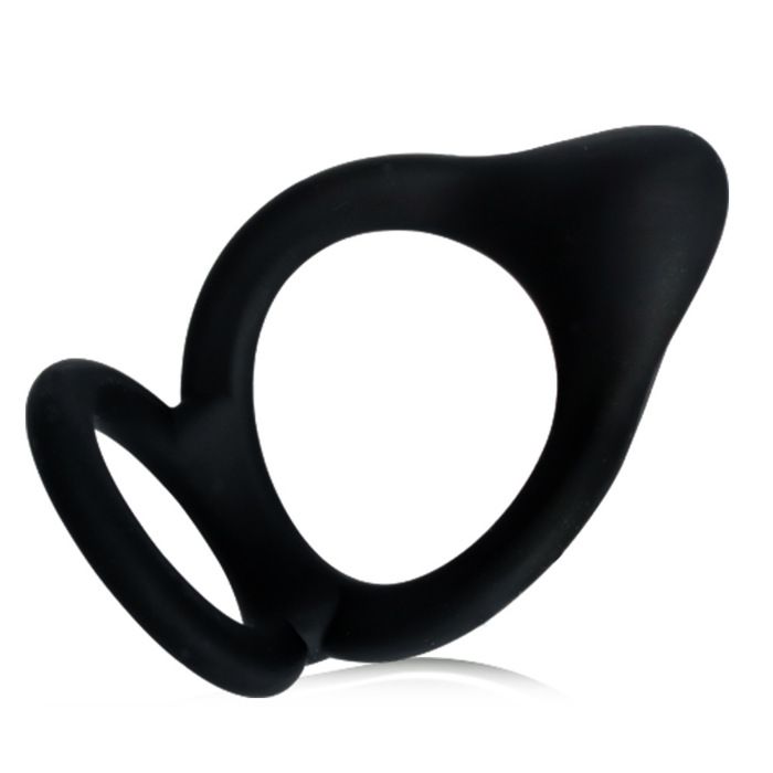 Rabbit Double Anneau De Pénis En Silicone Souple Retardateur