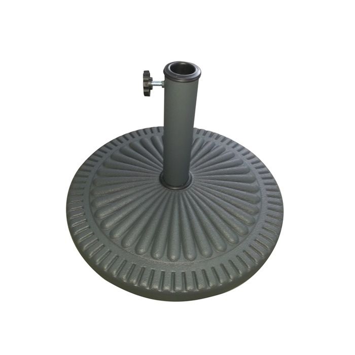 Pied de parasol extérieur Domoletti Grey - Cdiscount Jardin