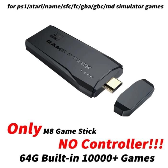 Seulement bâton de jeu - M8 Retro Game Stick Console de jeu vidéo ...