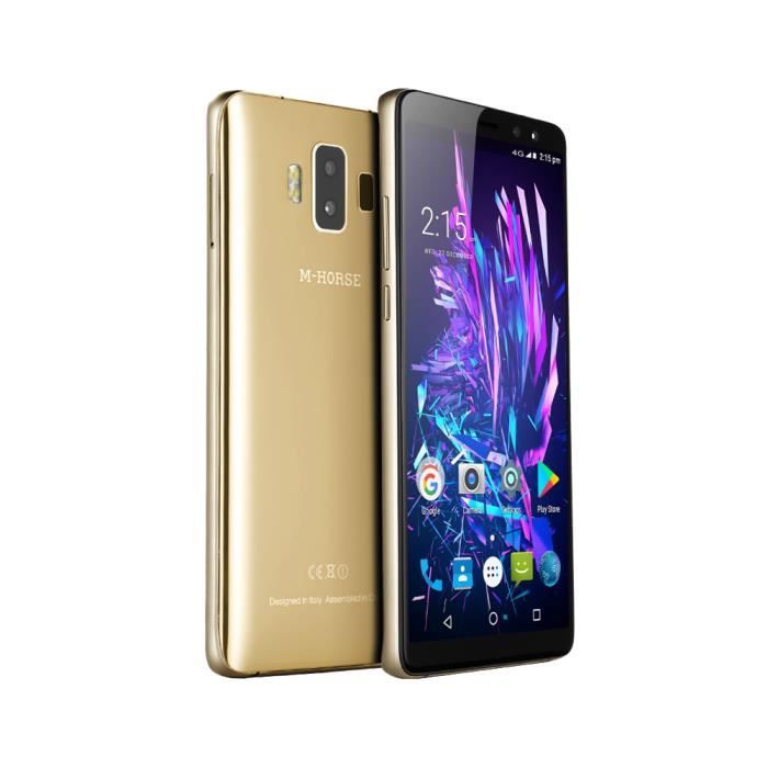 M-HORSE Pure 1 RAM 3 Go ROM 32 Go 5,7 "18: 9 Plein écran 4G Smartphone ...