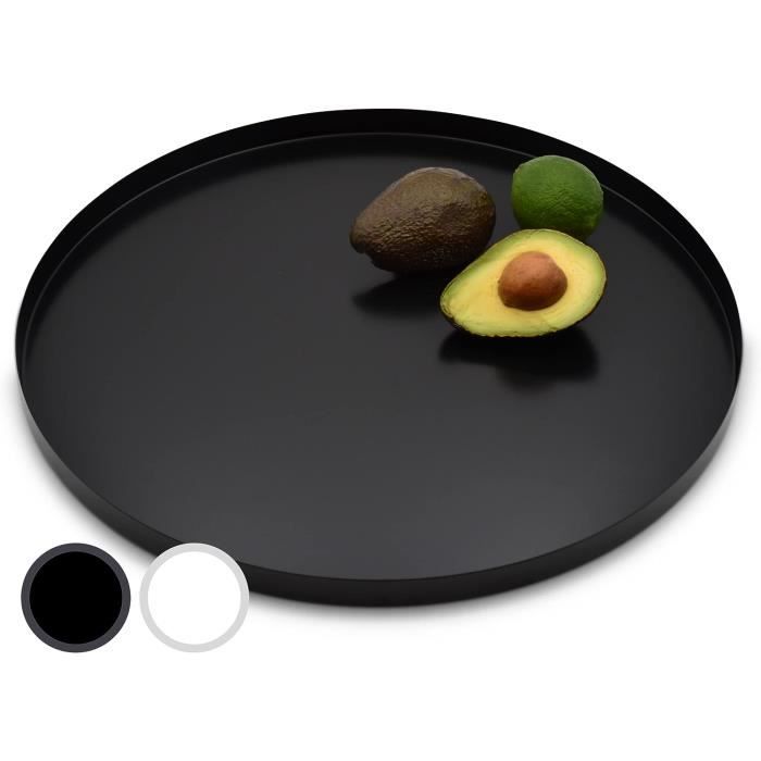 Plateau Décoratif Rond Ø 40 Cm | Assiette Déco Design Et Plateau En ...