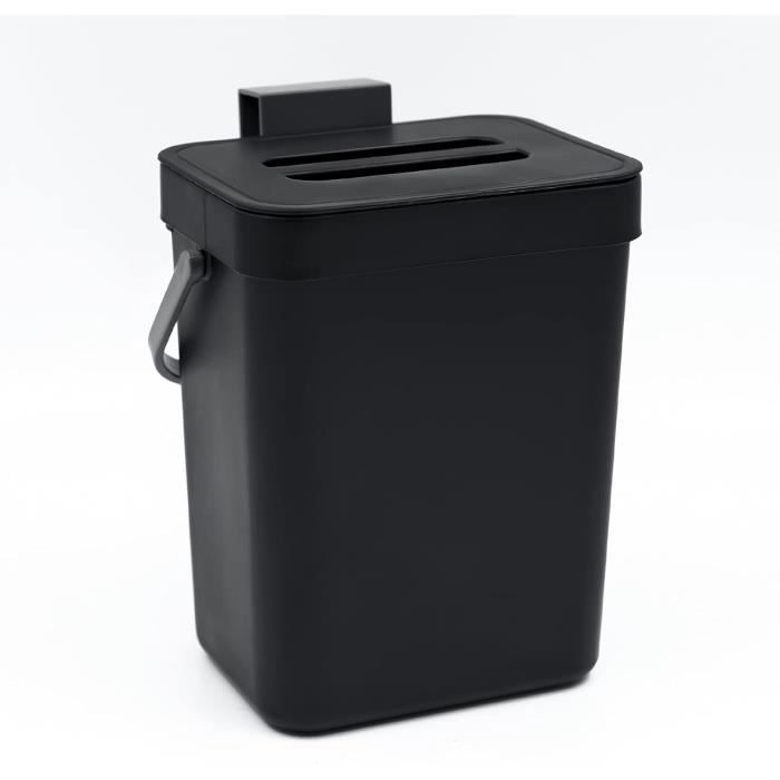 Petite Poubelle De Cuisine Avec Couvercle À Suspendre Hermétiquement ...