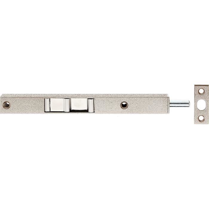 126148 Verrou Chant Tubulaire Coulisseau | Laqué Couleur Argent Gâche ...