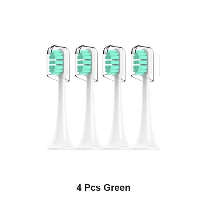Brosses à dents,Têtes de brosse à dents électrique sonique Xiaomi Mijia ...