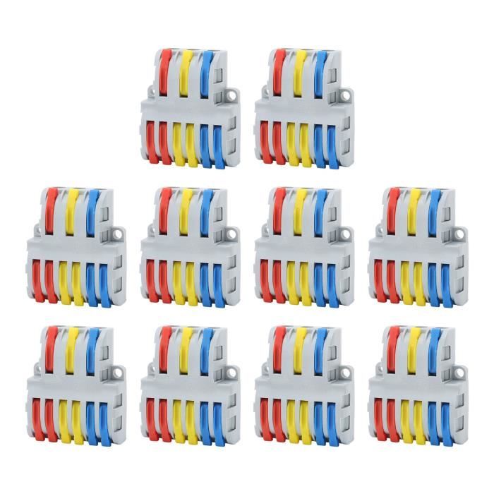 Connecteur de fil - GOTOTOP - 10 pièces - Nylon ignifuge - Conducteur ...