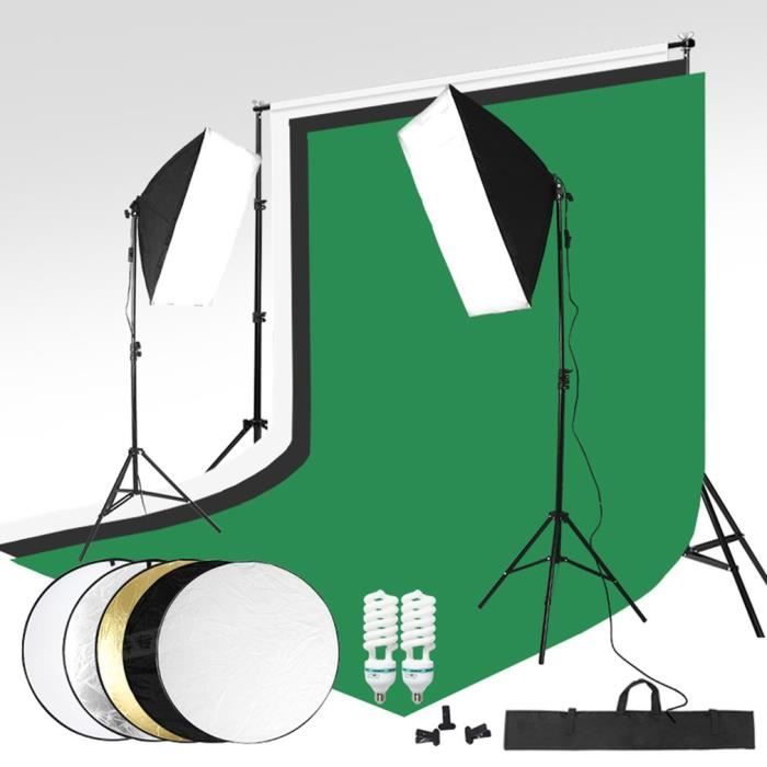 Kit Éclairage Studio Photo ,Kit Flash Studio Lampe d’éclairage avec ...
