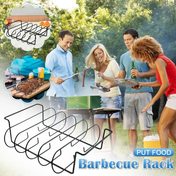 Multifunction Tool Spareribs Grill Holder Rib Rack Pour Barbecue Au ...