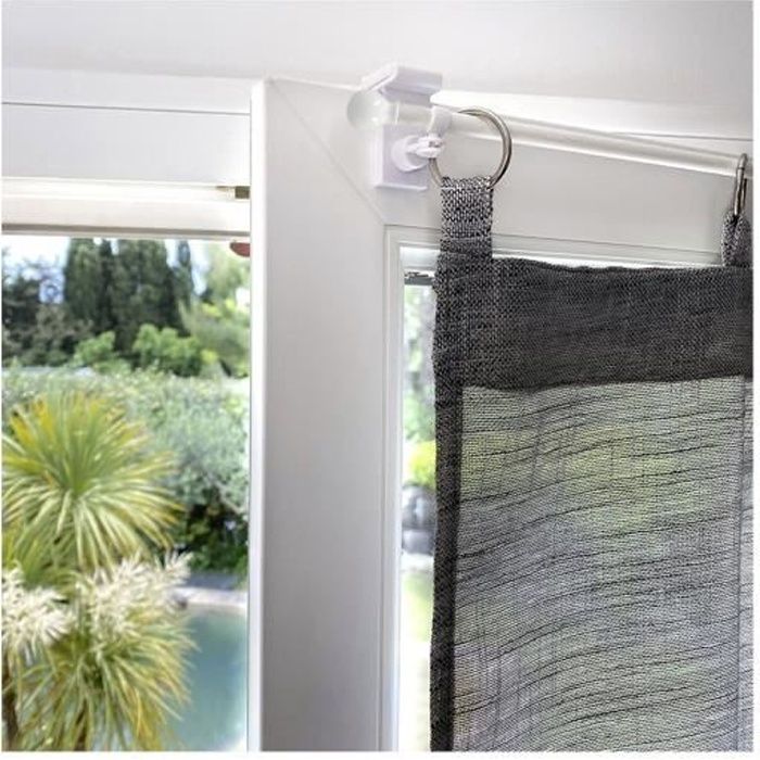 MOBOIS - Tringle extensible boule 40/65 d7 Blanc brillant - Cdiscount ...