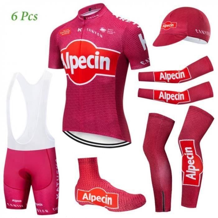 Tenue de Cyclisme Homme - Classique - Rouge - Manches Courtes ...