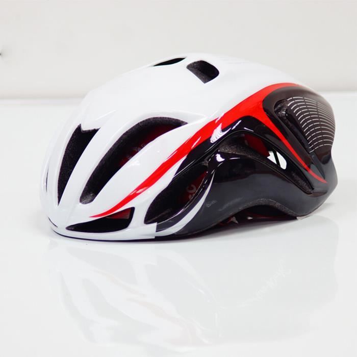 Casque de vélo,Casque de vélo de course rouge ultra léger pour hommes ...