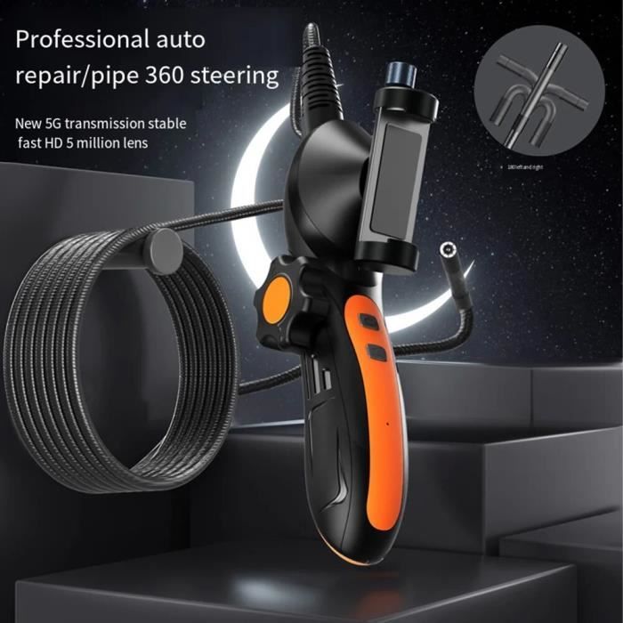 Endoscope articulé extérieur pour voiture,mini caméra de sécurité WiFi ...