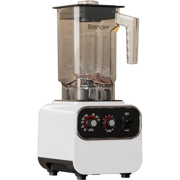 1600W Heavy Duty Commercial Grade Blender 8 Lames Mixer Juicer Fruit ...