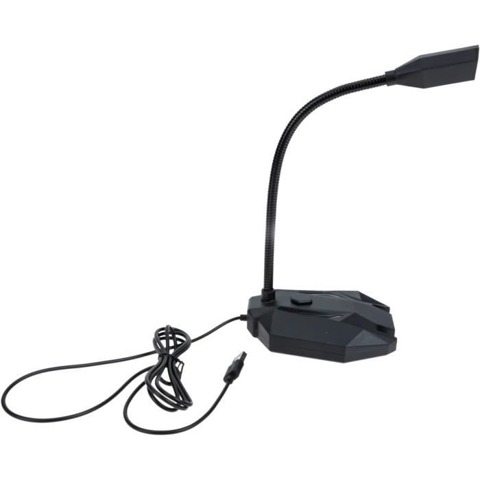Microphone Micro De Table D'Ordinateur Micro Avec Socle Micro De Visioconférence Micro ...