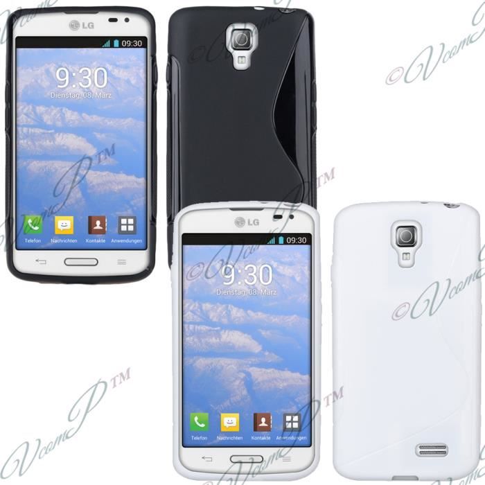 Lot 2 Coque gel S-Line LG F70 D315/ LTE - Cdiscount Téléphonie