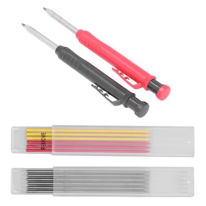 Vvikizy Crayon de menuisier Kit d'outils de marqueur de crayon de ... Vvikizy Crayon de menuisier Kit d'outils de marqueur de crayon de ...