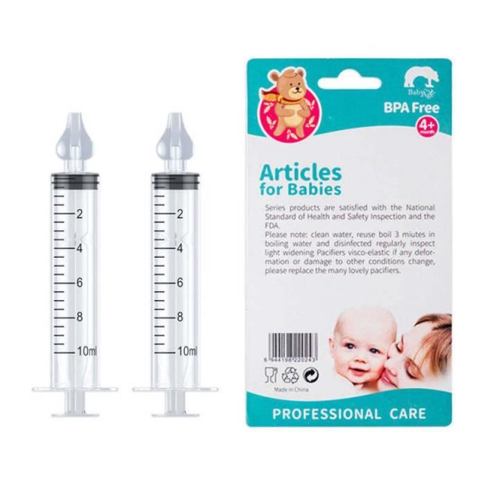 PX02304-SPRAY NASAL.aiguille de lavage du nez pour bébé,Tube de ...