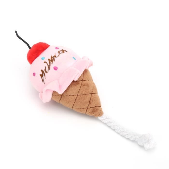 Zerodis Stuffed Ice Cream Toy, Ice Cream Plush Toy Squeezable Plush ...