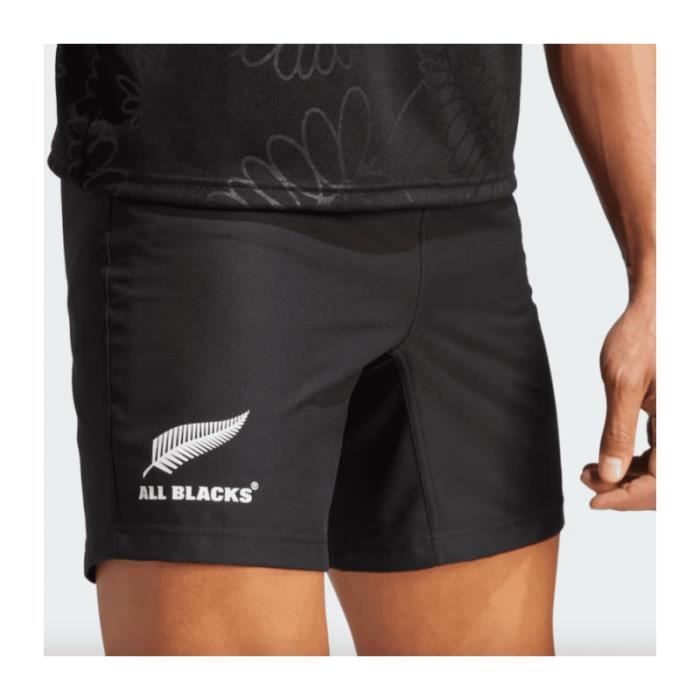 Short de Rugby - ADIDAS - ALL BLACKS DOMICILE 2023/2024 - Noir ...