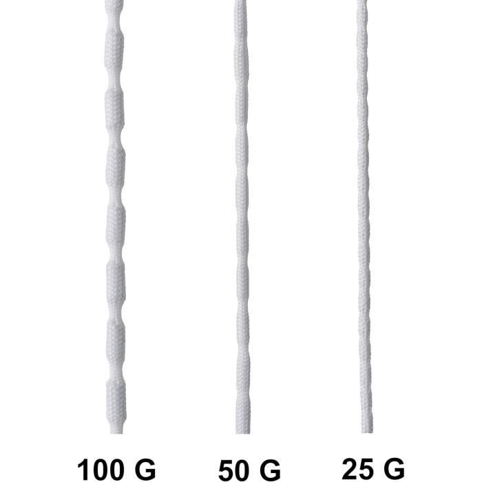 Tresse de Plomb - 10 mètres - Fil de Corde de Plomb pour Rideaux ...