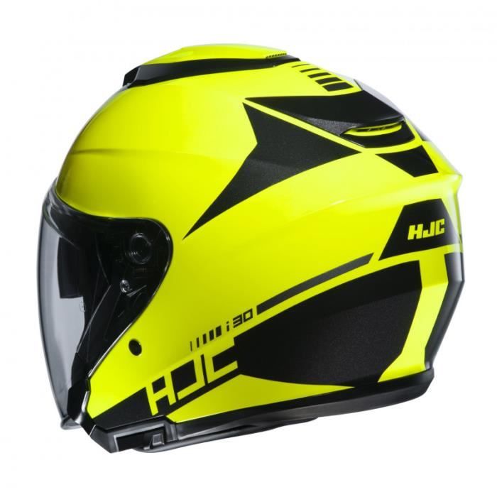 HJC JET i30 BARAS MC4H AVEC VISIÈRE MIROIR IRIDIUM - Cdiscount Auto