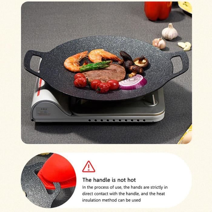 Barbecue Coréen, Poêle À Griller Coréenne Avec Revêtement Antiadhésif À ...
