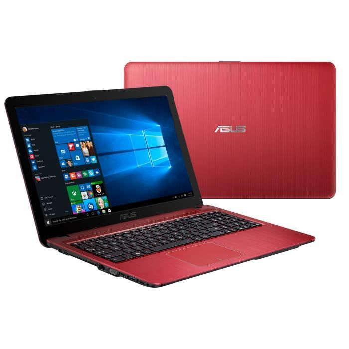 ASUS PC Portable R541NC-GO141T rouge 15,6" - 4Go de RAM - Windows 10 ...