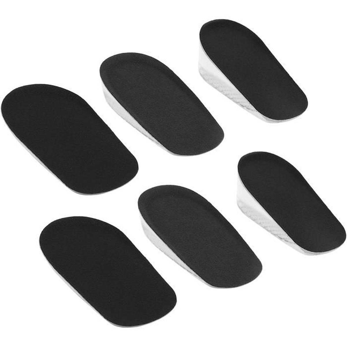 3 Paires De Semelles Intérieures Augmentant La Hauteur Inserts De ...