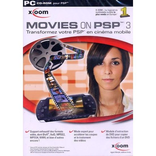 MOVIES ON PSP 3 / PC CD-ROM - Cdiscount Informatique