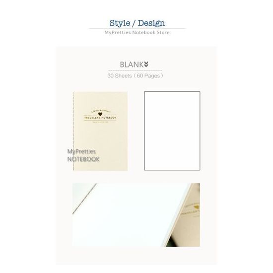 Carnet de notes,MyPretties Travelers Notebook Paper,Everyday ills ...