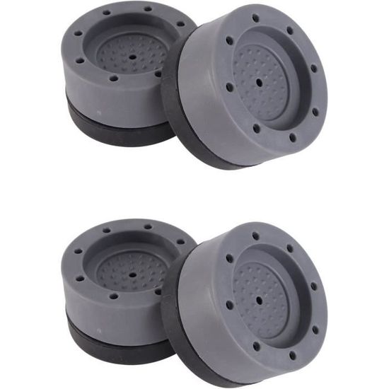 4 Pièces Machine à Laver Laveuse Sécheuse Tampons Anti- Vibrations ...