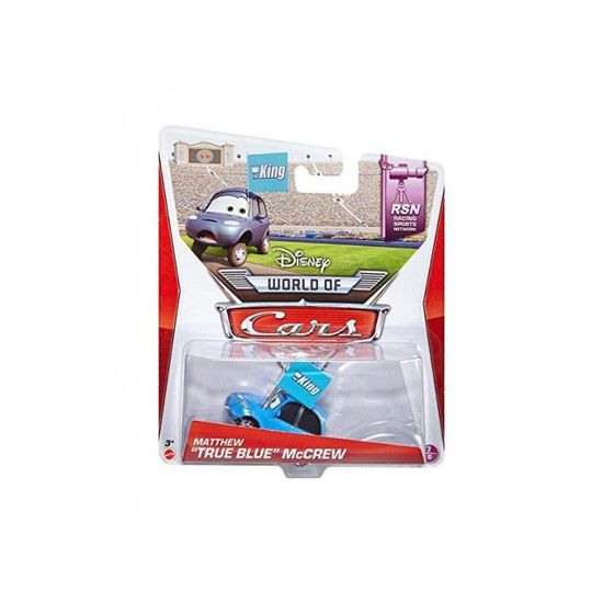 VOITURE DISNEY CARS RACING SPORTS NETWORK - MATTHEW TRUE BLUE MCCREW ...