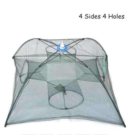 Piège nuisible,Filet de pêche automatique pliable et Portable, renforcé ...