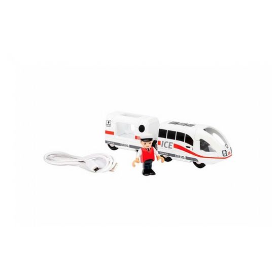 Train ICE Rechargeable - BRIO - 36088 - Jouet éducatif pour enfant de 3 ...