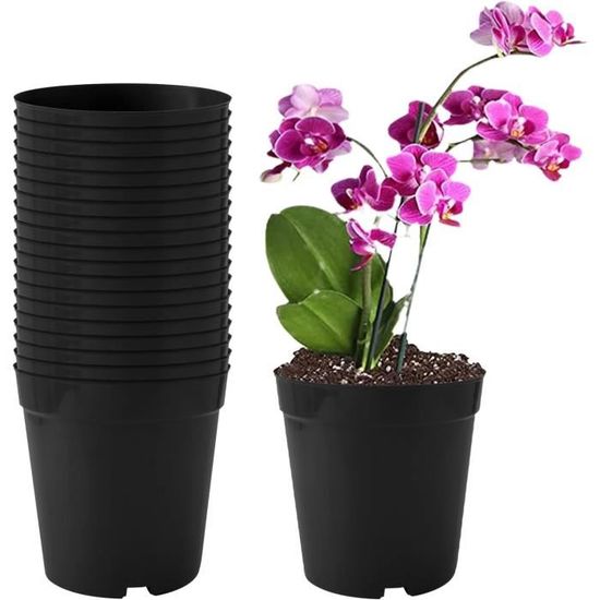 Pot De Fleur, 20 Pcs 9 Cm Pots De Plantes À Arrosage Automatique Avec ...