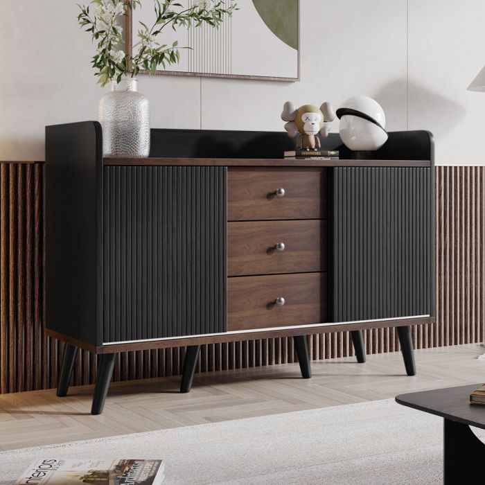 Buffet, Buffet Moderne En Chambre Et Le Salon, Les Panneaux Latéraux ...