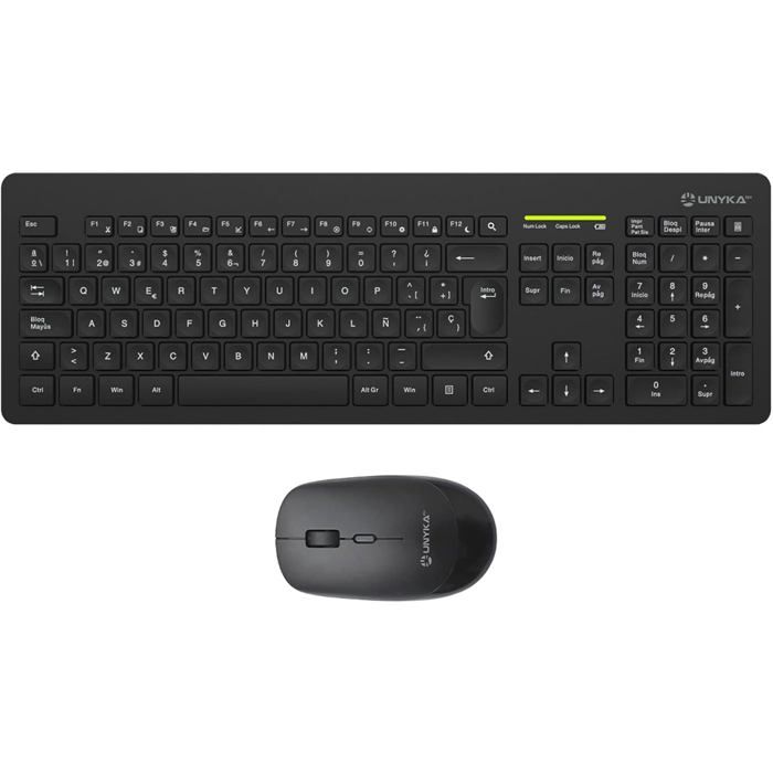Kit Clavier et Souris Sans Fil - Mk212 Pro Slim - 1600 DPI ...