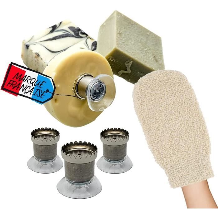 3 Porte Savon Aimanté Puissant en Acier Inoxydable a Support Mural sans ...