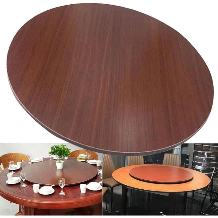 Grand Plateau Tournant De Table À Manger,Plateau De Service En Bois ...