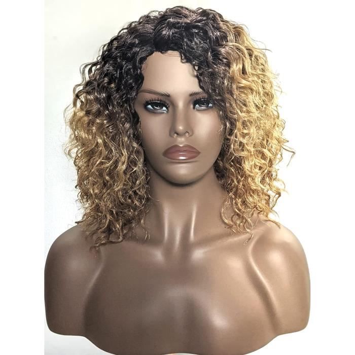 Ecla Shakira Perruque Bouclée Mi-Longue 43,2Cm 17\U201D Cheveux ...