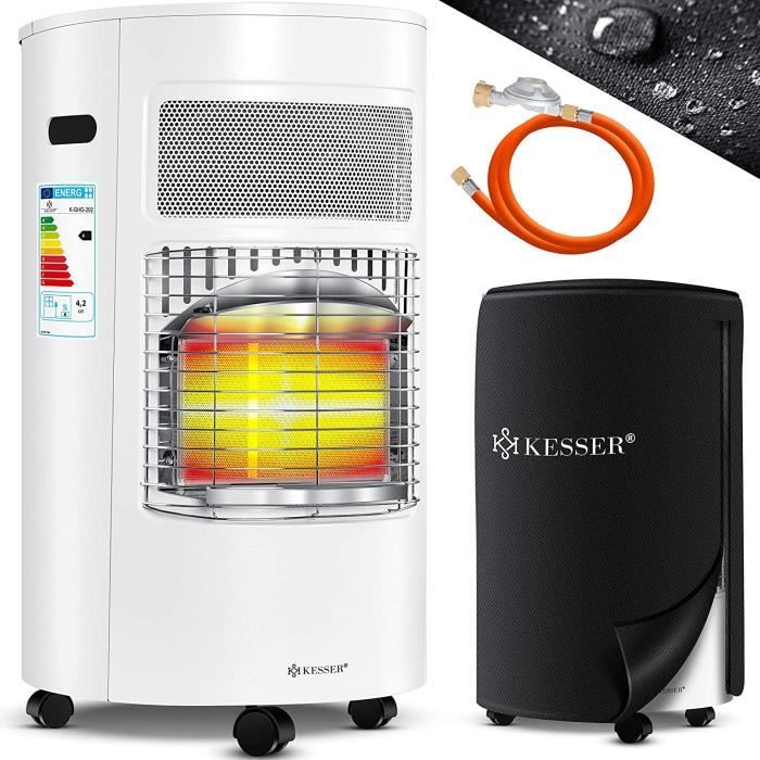 Chauffage à gaz avec régulateur de pression à gaz, tuyau de gaz ...