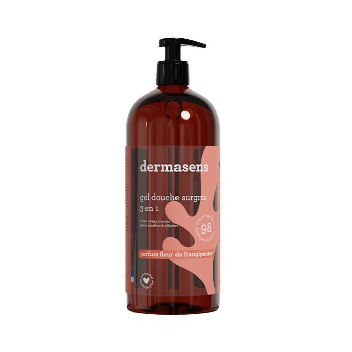 Dermasens Gel Douche Surgras 3 en 1 Fleur de Frangipanier 1L ...