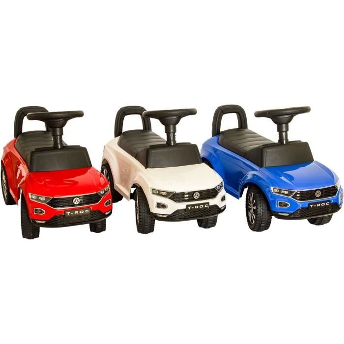 Porteur bébé VW bleu, pousseur avec volant sonore, voiturette enfant ...