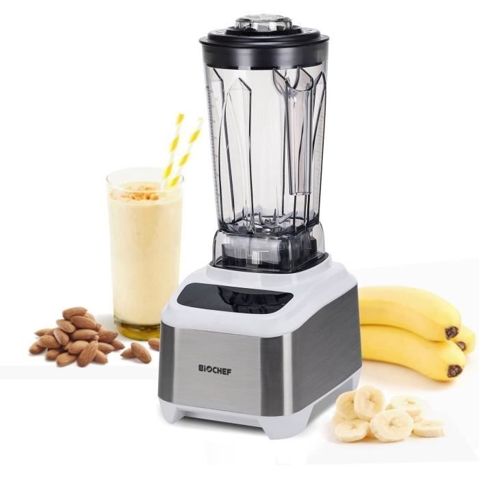 Mixeur Blender BioChef Atlas Power - Blanc - Cdiscount Electroménager